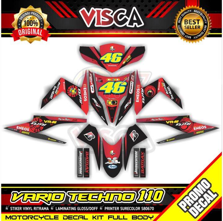 Decal Vario Techno 110 Full Body Stiker Vario Techno 110 Full Body ...