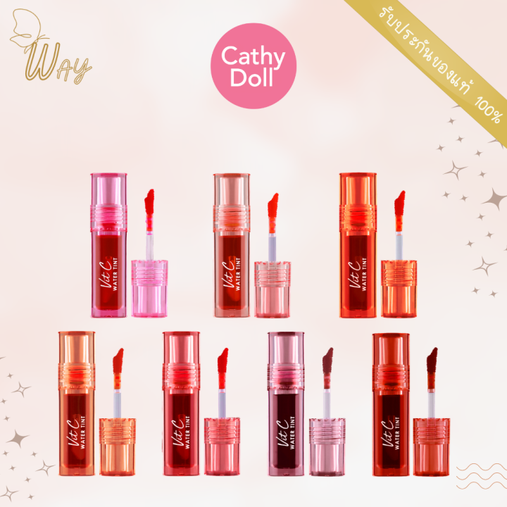 เคที่ดอลล์ วิทซี วอเตอร์ทินท์ 2.7g Cathy Doll Vit C Water Tint 2.7g | Lazada.co.th