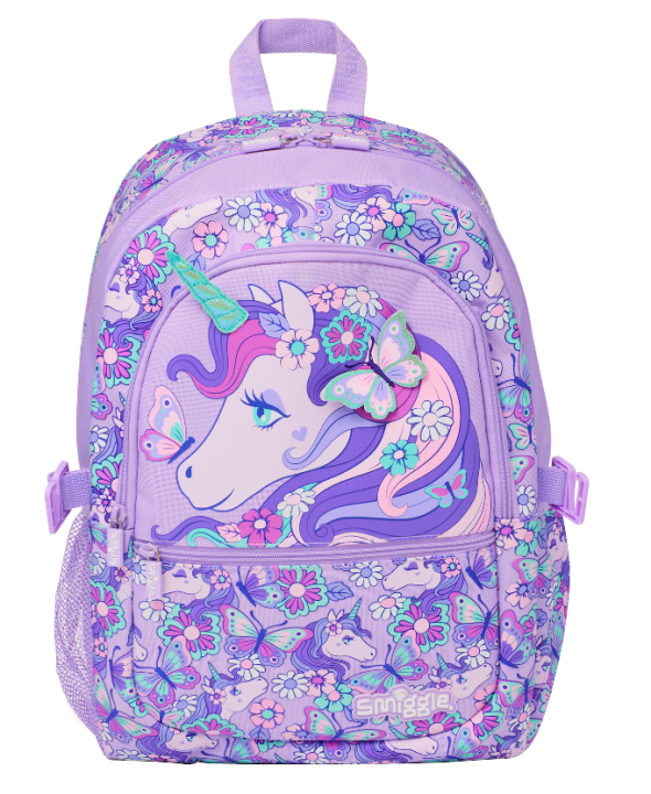 Smiggle Unicorn Hi There Classic Attach Backpack for primary children ...