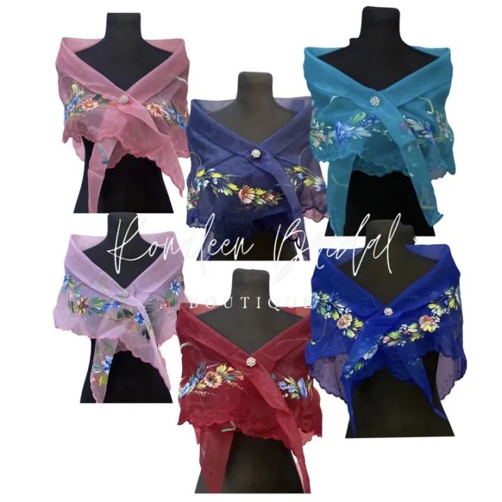 Filipiniana Alampay (HandPaint) | Lazada PH