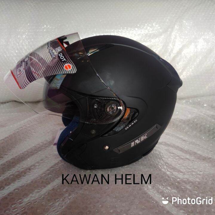 HELM INK METRO SOLID BLACK DOFT MURAH ONGKIR 2KG | Lazada Indonesia