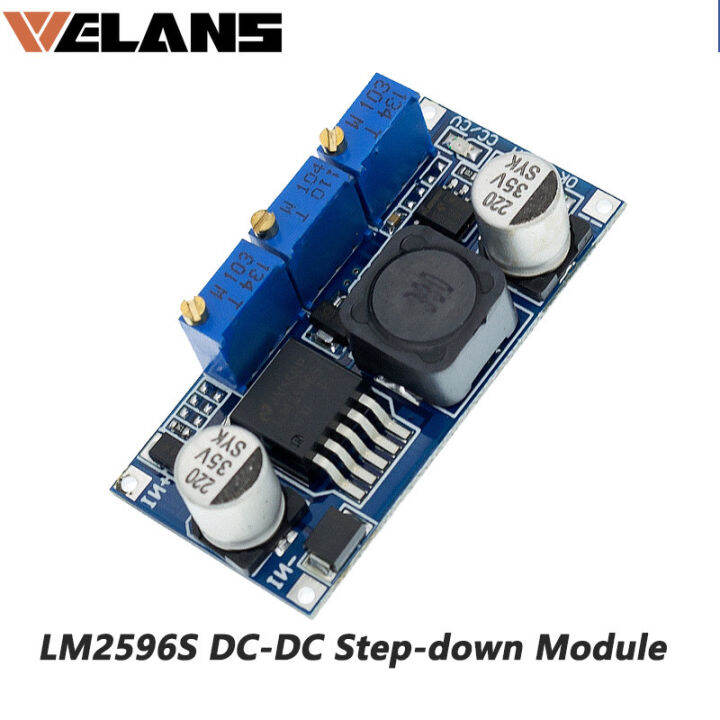 Welans LM2596S DC-DC Step Down Module DC Buck Converter LM2596S 3A | 3.2-35VDC to 1.25-35VDC 3A ...