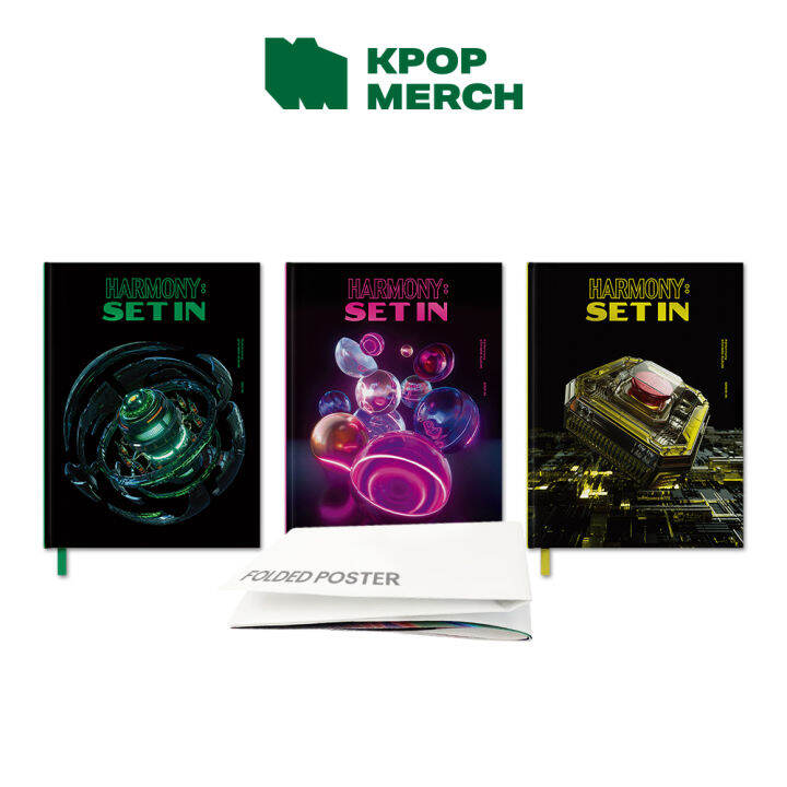 P1Harmony - 5th Mini Album [ Harmony : Set in ] Photobook version ...