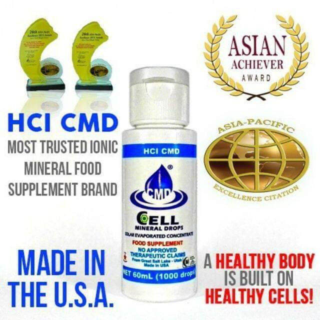 HCI CMD Concentrated Cell Mineral Drops Ionic and Trace Mineral Food ...