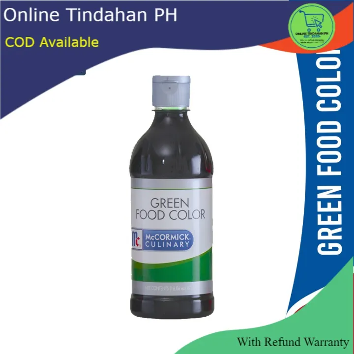 McCormick Green Food Coloring 475ml | Lazada PH