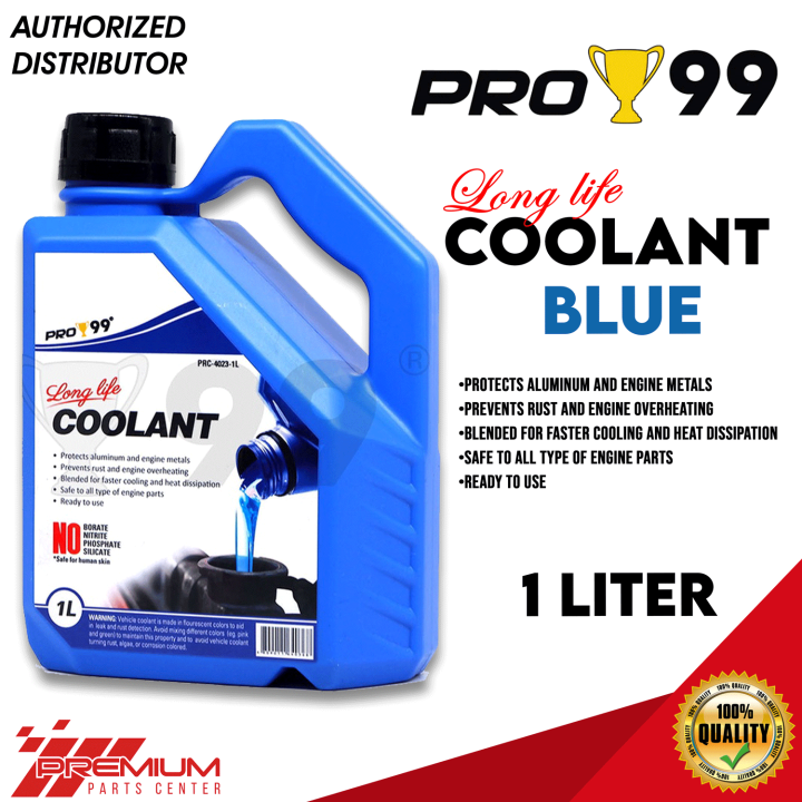 Pro 99 Coolant Blue Ready To Use 1 Liter | Lazada PH