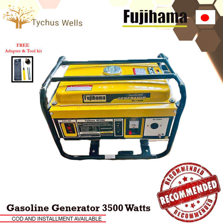 Fujihama Gasoline Generator 3500 Watts | Lazada PH