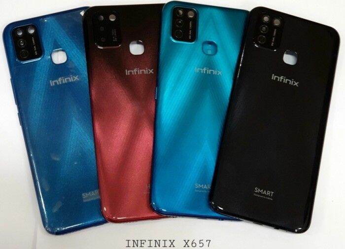 BACKDOOR BACK CASING TUTUP BELAKANG INFINIX SMART 5 X657 X657C ORIGINAL ...