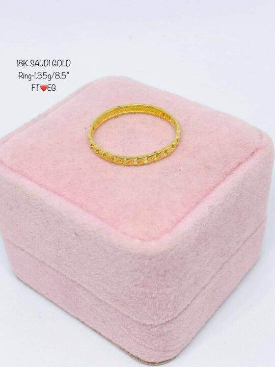 18Karat Saudi Gold ladies ring | Lazada PH