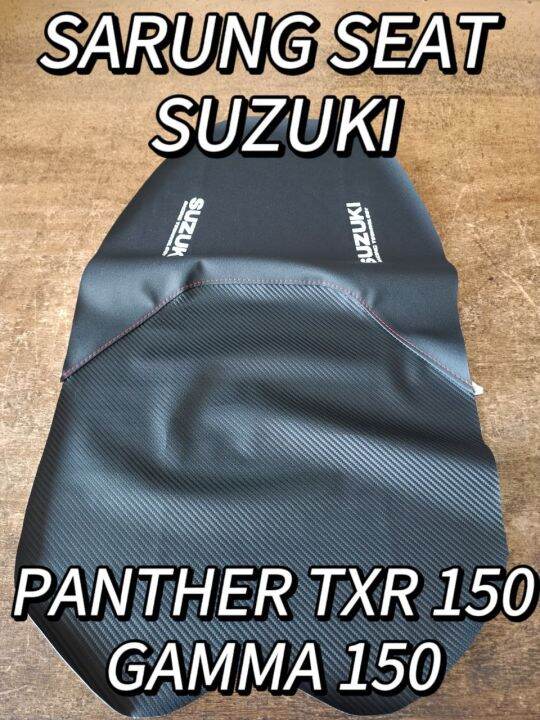 Seat Cover Suzuki Panther TXR 150, Gamma 150 Sarung Suzuki Panther TXR ...