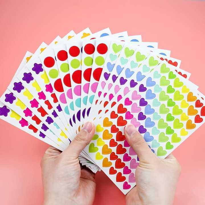 M16 STIKER WARNA-WARNI | STIKER DIY | STIKER MAINAN | STIKER KERAJINAN ...