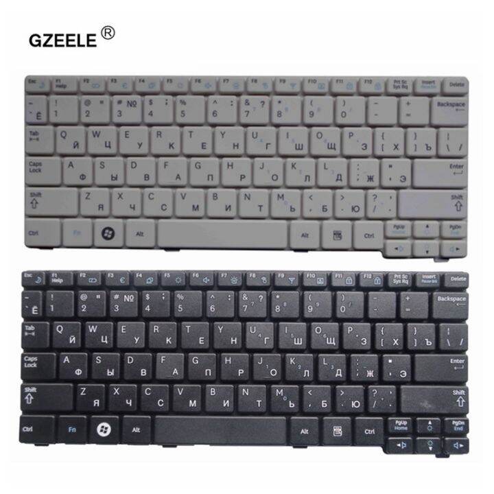 GZEELE NEW russian keyboard for Samsung N150 plus N143 N145 N148 N158 ... GZEELE NEW russian keyboard for Samsung N150 plus N143 N145 N148 N158 ...