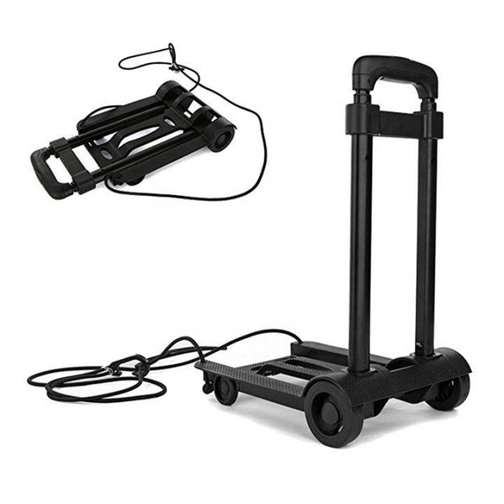 Trolly Lipat ringan kecil - Folding Portable Push Travel Trolley ...
