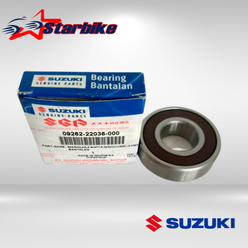 Suzuki BEARING, AXLE SHAFT, R for SKYDRIVE 125 (09262-22036-000 ...