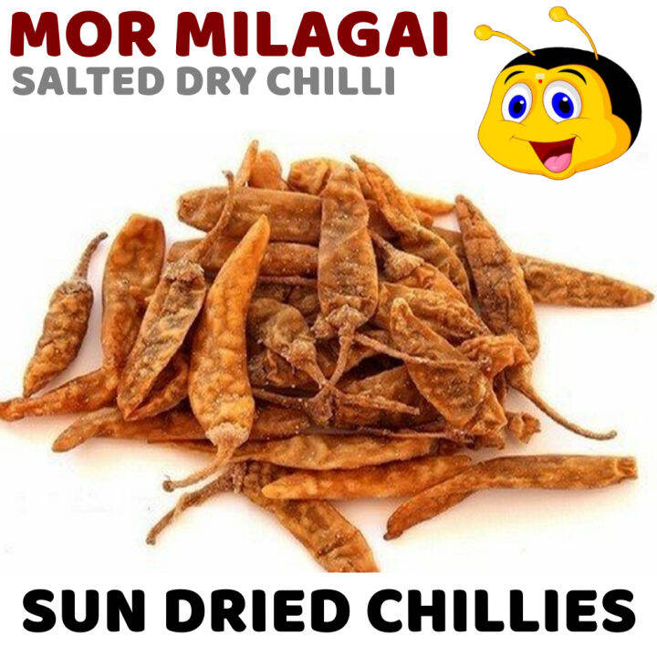 HALAL HOMEMADE| Mor milagai Vathal | Sundried Chillies | Cili Kering ...