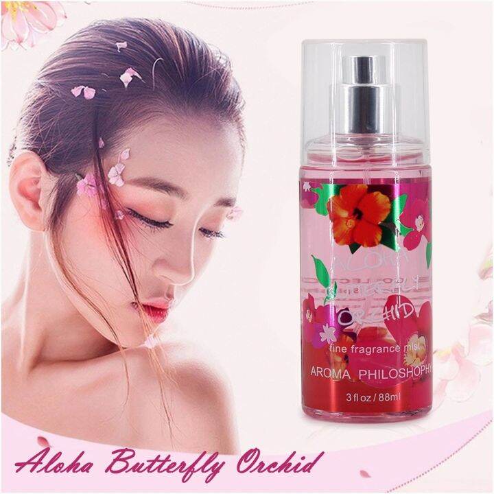 Homeflix Aloha Butterfly Orchid Fine Fragrance Mist Beautiful Aroma Philosophy Body Spray 88ml ...