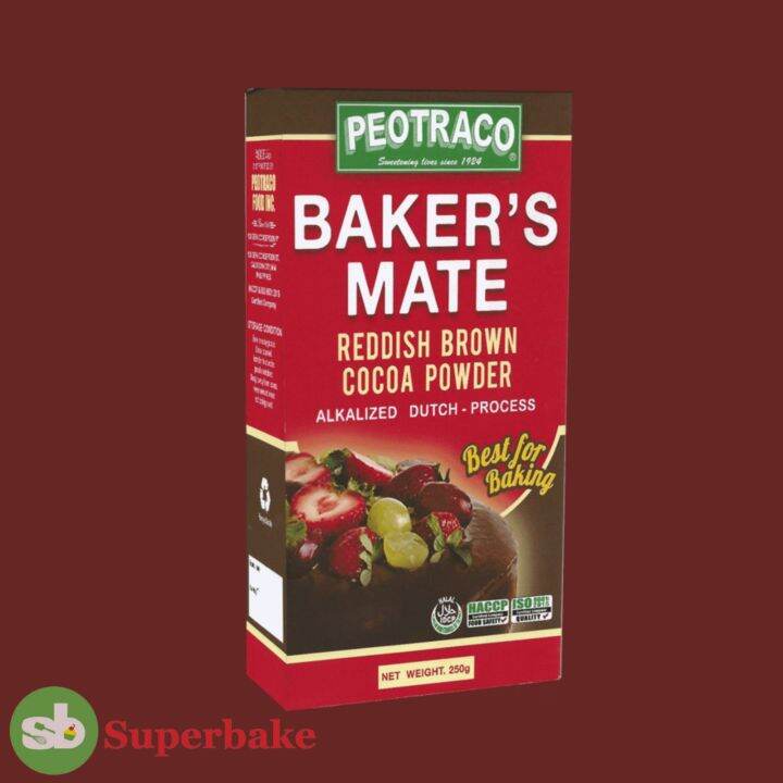 Peotraco Baker`s mate Alkalized Reddish Cocoa | Lazada PH