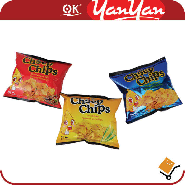 OK YanYan Cheep Chips Snack 60g | Lazada PH