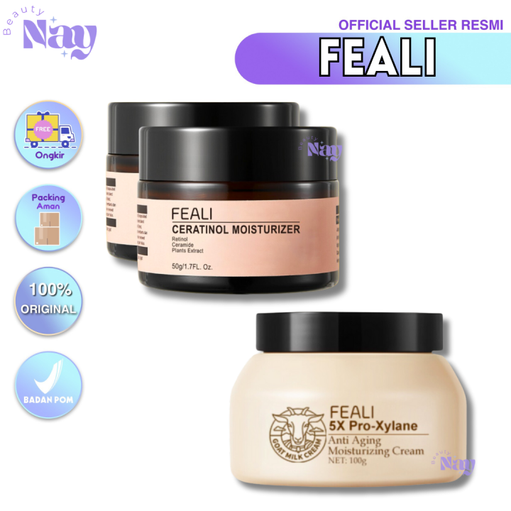 FEALI MOISTURIZER 5X PRO-XYLANE GOAT MILK ANTI AGING MOISTURIZING CREAM ...
