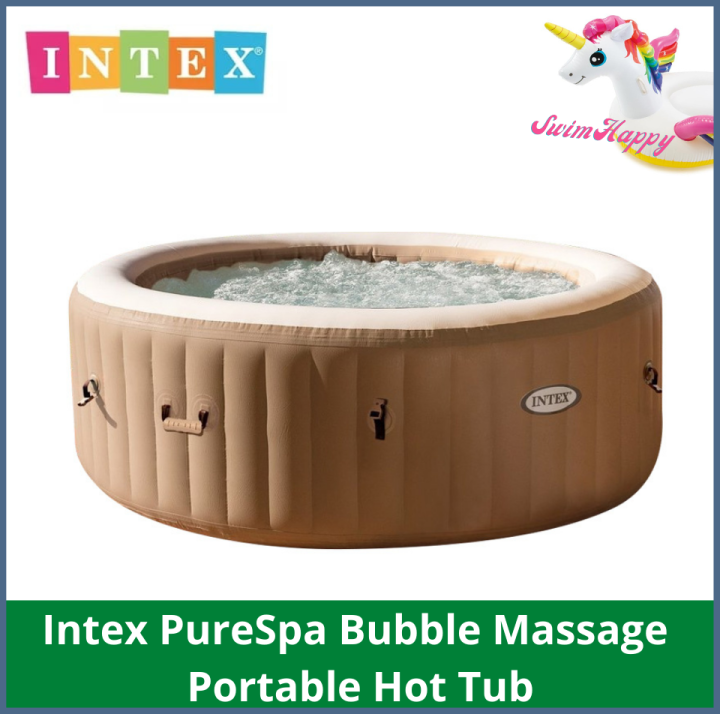 Swimhappy Intex Purespa Bubble Massage Portable Hot Tub Latest Model 220v 5060hz 2200watts