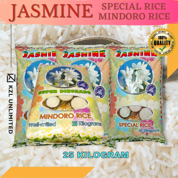 Jasmine Special/Super Dinorado Mindoro Rice Bagong Ani 25kg | Lazada PH