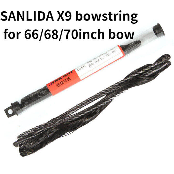 Recurve Bow Sanlida Archery 2 PCs Standard/Universal Dacron BCY B55 ...