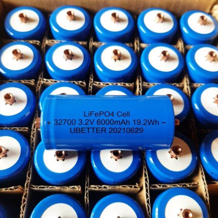32700 32650 3.2V LiFePO4 BATTERY 6000mAh TRUE RATED CELL | Lazada PH