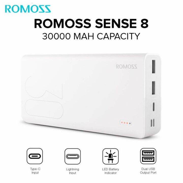 CODROMOSS 30000mAh Sense 8 POWER BANK 30000 mah sense8 powerbank | Lazada PH