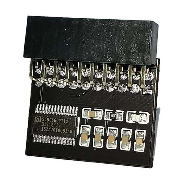 Tpm 1.2 Encryption Security Module Board Remote Control TPM1.2 LPC 20 Pin Motherboards Card for ...