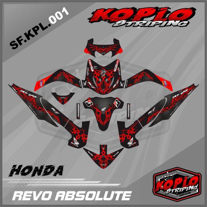 Sticker Decal Full Body Revo Absolute - Sticker Decal Full Body Revo Absolute . KPL 001 | Lazada ...