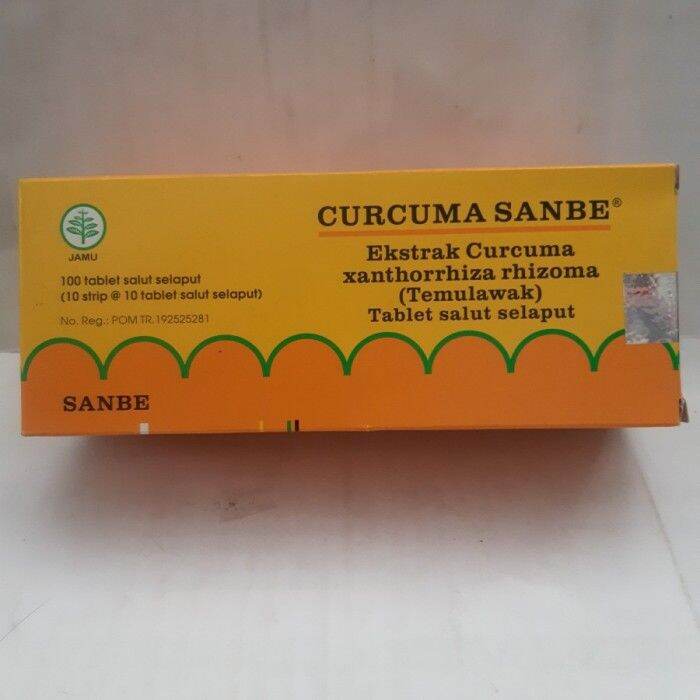 curcuma sanbe box 100 tablet | Lazada Indonesia