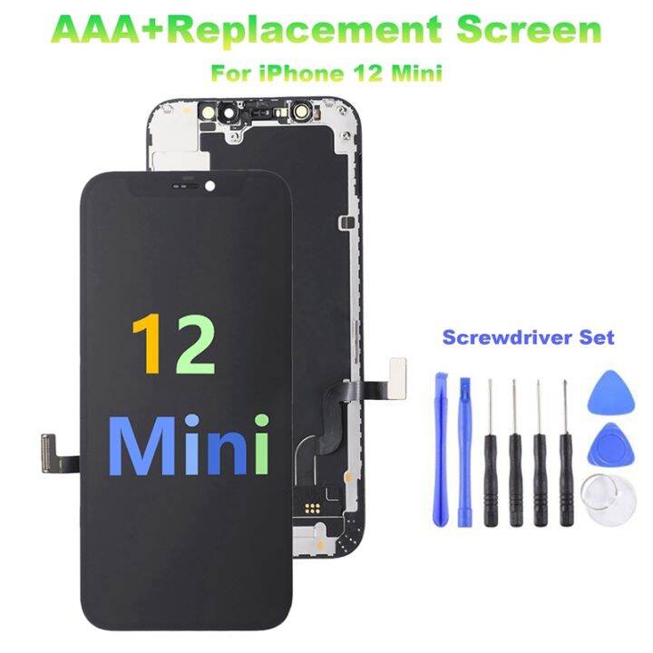 AAA+LCD Incell Screen for iPhone 12 Mini+Screwdriver Set LCD Display ...