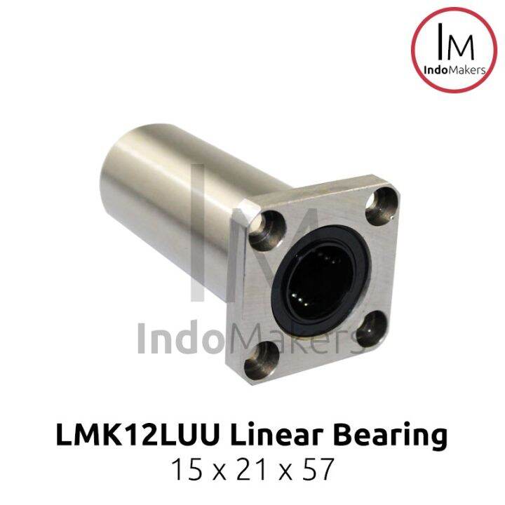 Ultimaker2 / UM2 Linear Motion Bearing LMK12LUU Shaft 12mm | Lazada ...