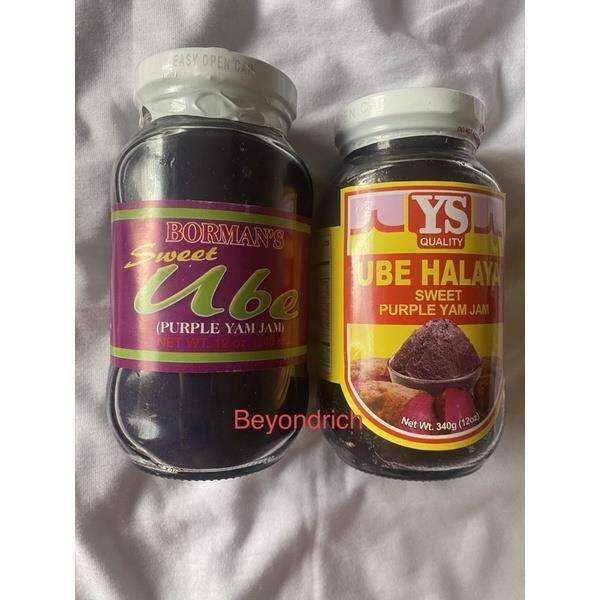 Sweet Ube Halaya (Purple Yam Jam) 340 grams for halo halo and other ...