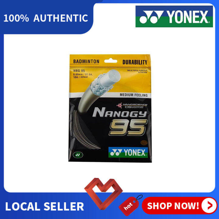 [100% Original] Yonex Badminton Racket Strings NANOGY 95 Strings High ...