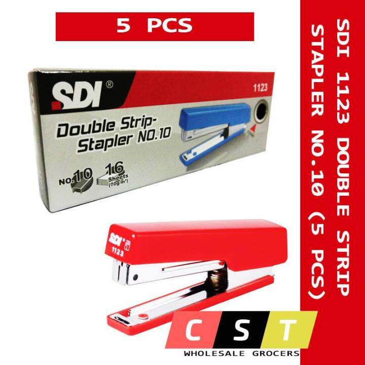 SDI 1123 Double Strip Dua Baris Performance No.10 Stapler x 5 Units | Lazada