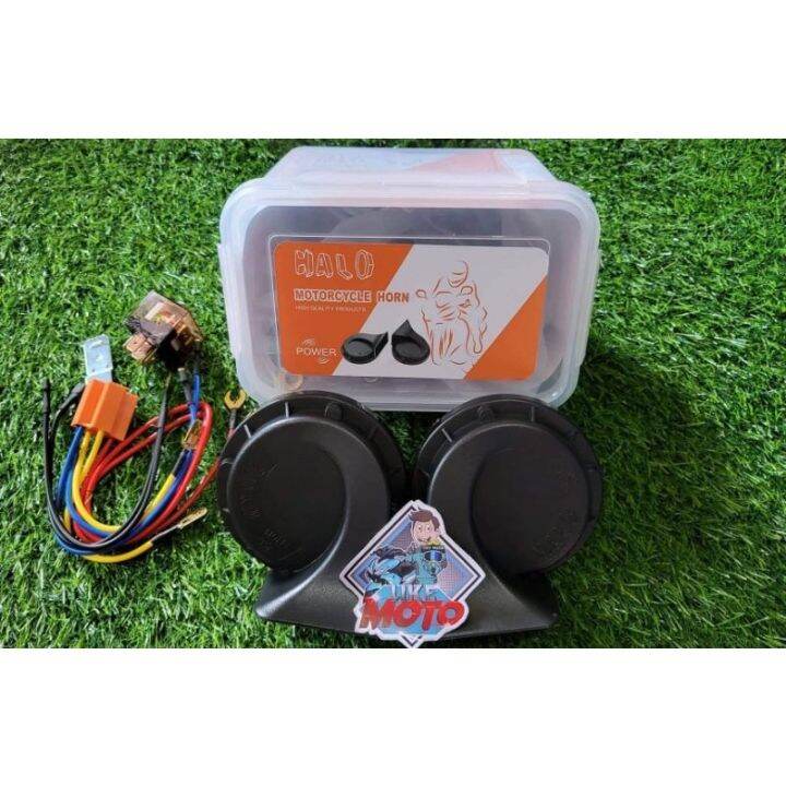 ☍⊙ Horn for motorcycle and car (dual horn) busina 230 pesos only relay ...