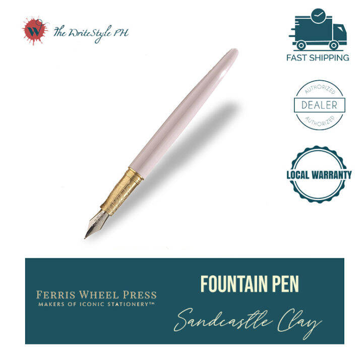 Ferris Wheel Press Fountain Pen [Sandcastle Clay] | Lazada PH