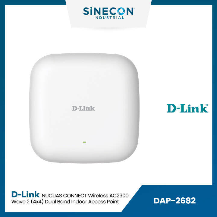 D-Link Access Point รุ่น DAP-2682 Wireless AC2300 Wave 2 (4 x 4) Dual ...