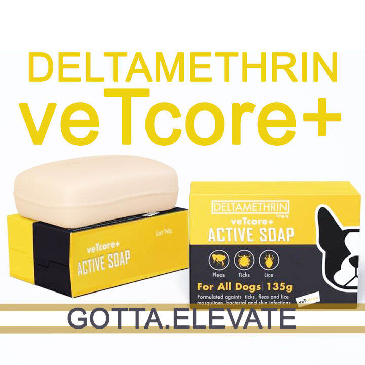 veTcore+ Active Soap Deltamethrin against Fleas Ticks Lice | Lazada PH