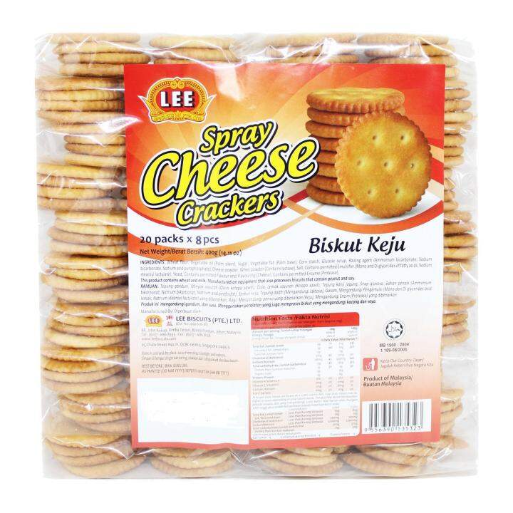 Lee Spray Cheese Crackers | Lazada Singapore