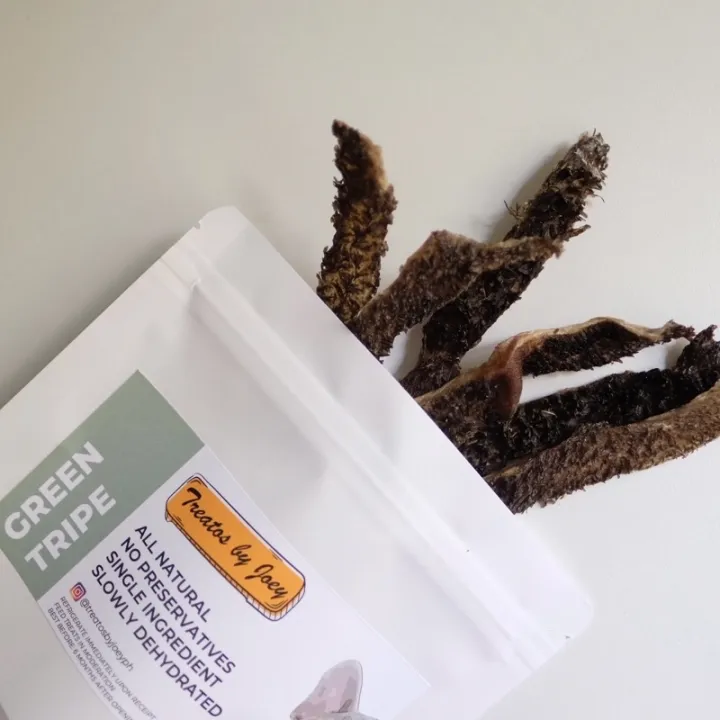 All Natural Dehydrated Beef Green Tripe Healthy Pet Treats for Dogs or ...