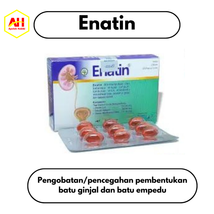 Enatin 18 Kapsul Lunak | Lazada Indonesia