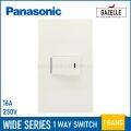 Panasonic Wide Series 1 Way Switch - 1, 2, 3 Gang or Device Only ...