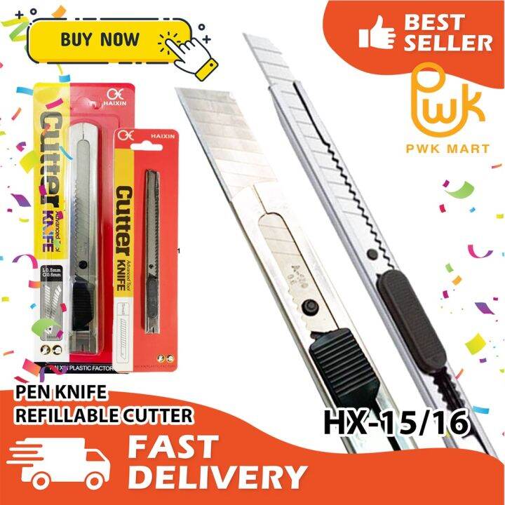 STEEL Cutter Knife SMALL / LARGE (HX15 / HX16) Stainless Steel ...