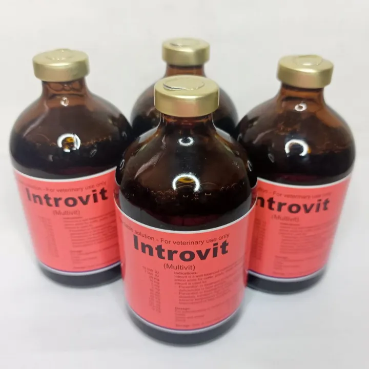 [VETKLIX II] 4 BOTTLES (100ml) / INTROVIT MULTIVITAMINS for GAMEFOWL ...