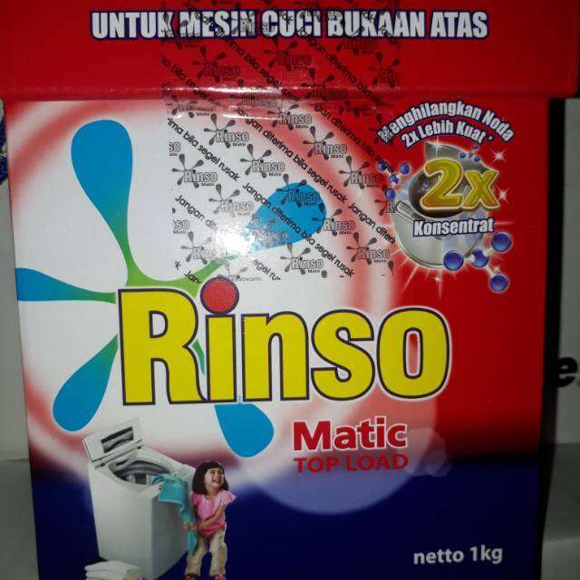 Rinso matic top load 1kg | Lazada Indonesia