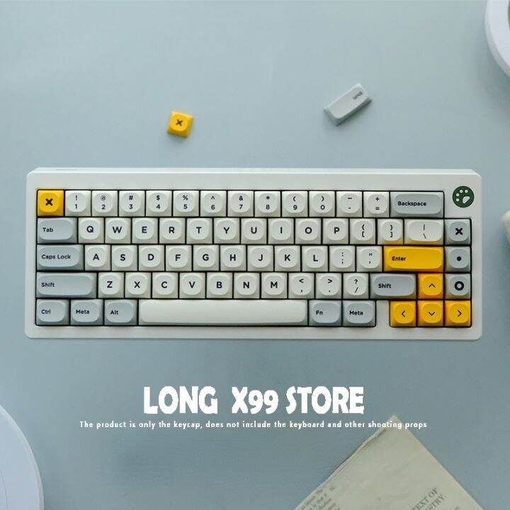 PBT Heavy Industry Keycaps Personalized For 104/68/87/980 Keycap 125 ...