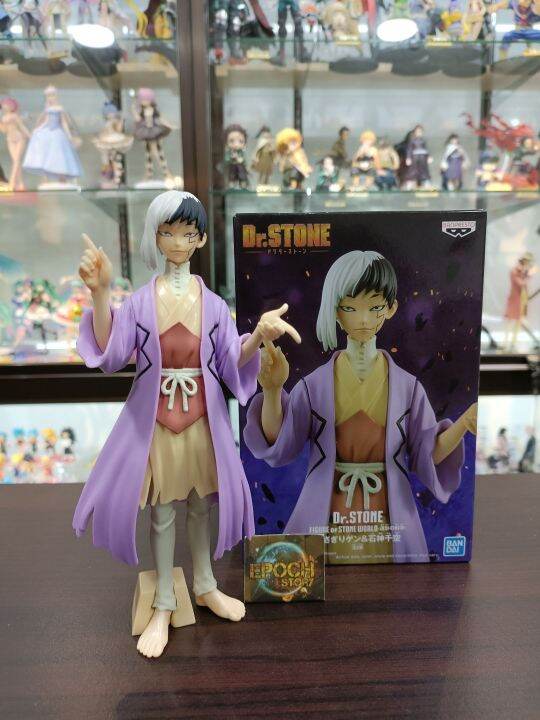 DR.STONE FIGURE OF STONE WORLD GEN ASAGIRI&SENKU ISHIGAMI(AGEN ASAGIRI ...