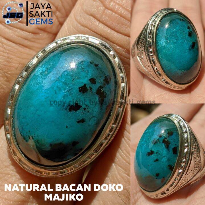 Natural Batu Akik Bacan Doko Majiko Kristal BDM01 | Lazada Indonesia
